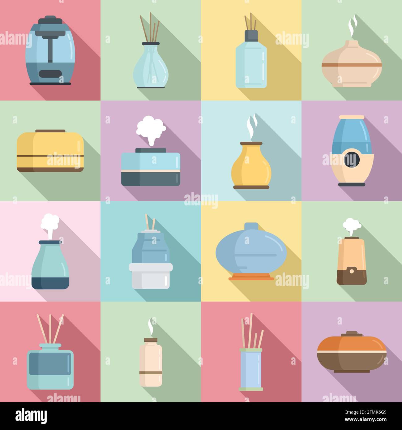 Natural oil diffuser Stock Vector Images - Alamy