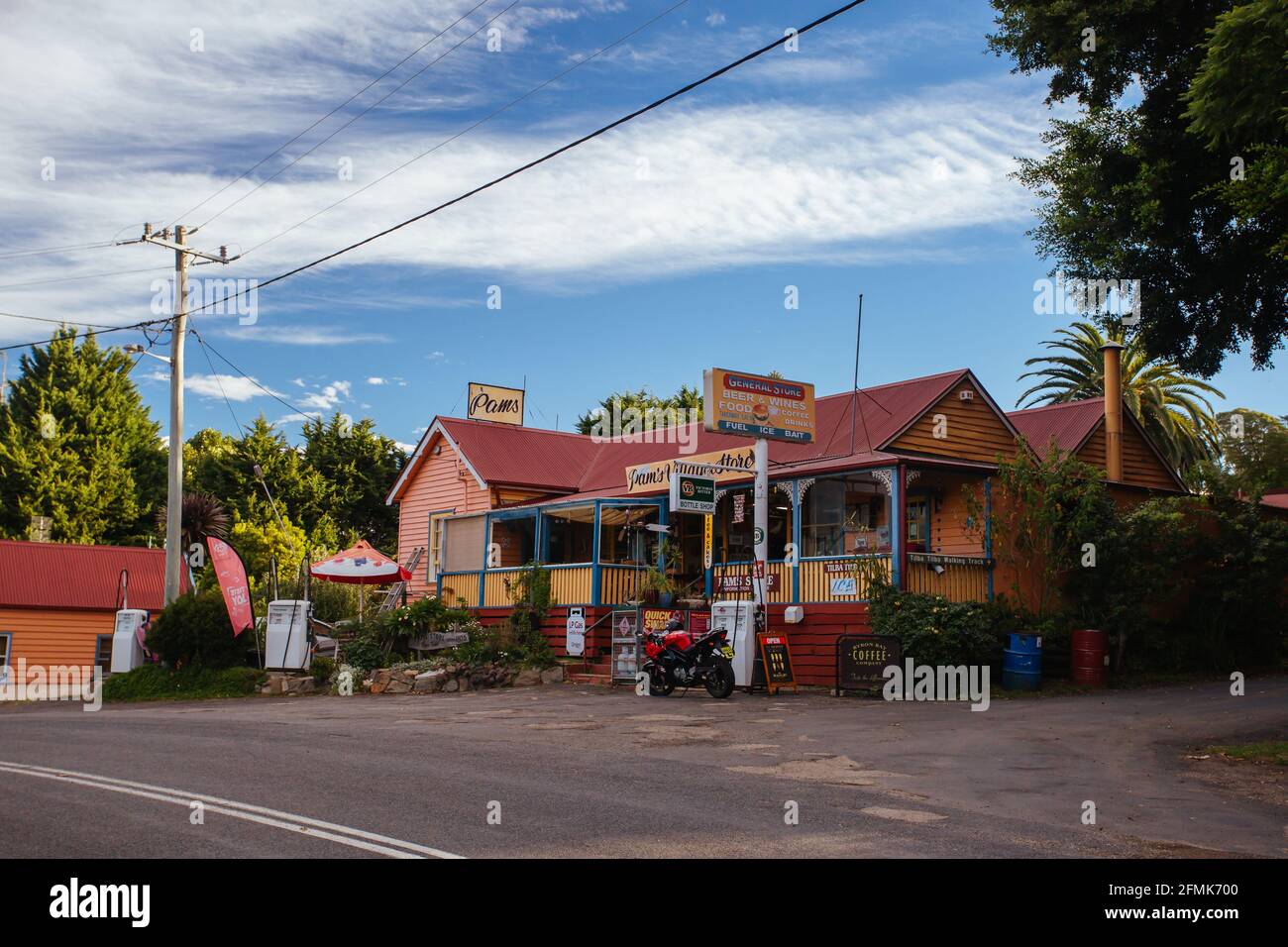 Historic Central Tilba in Australia Stock Photo - Alamy