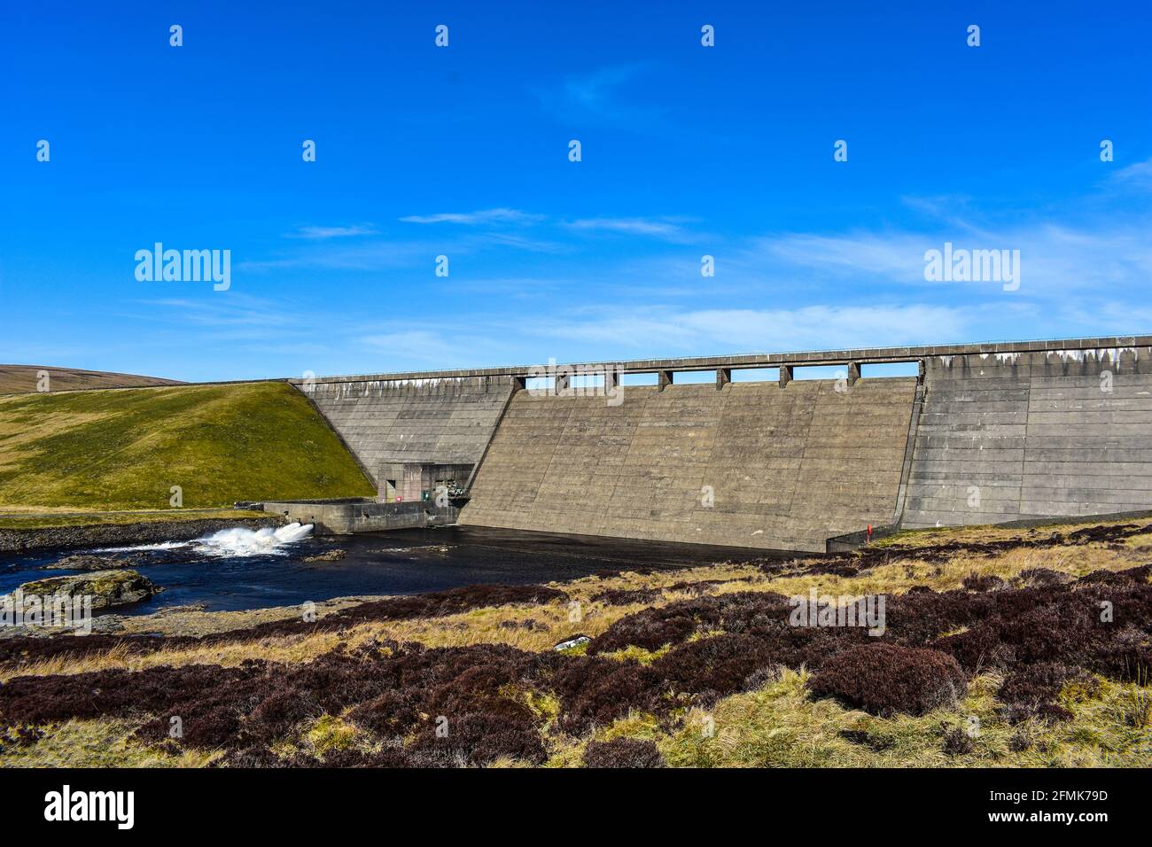 Cow Green Reservoir Stock Photo - Alamy