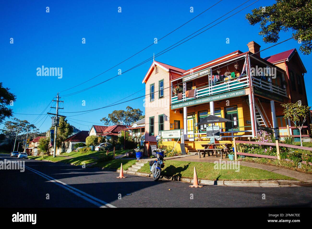Historic Central Tilba in Australia Stock Photo - Alamy
