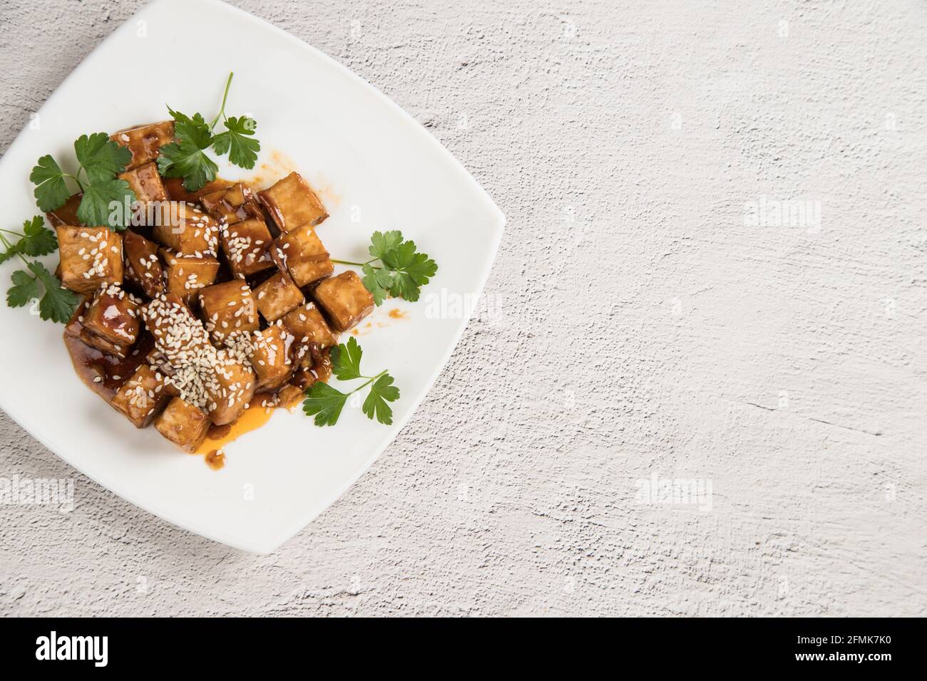Rice fried tofu cheese hi-res stock photography and images - Alamy