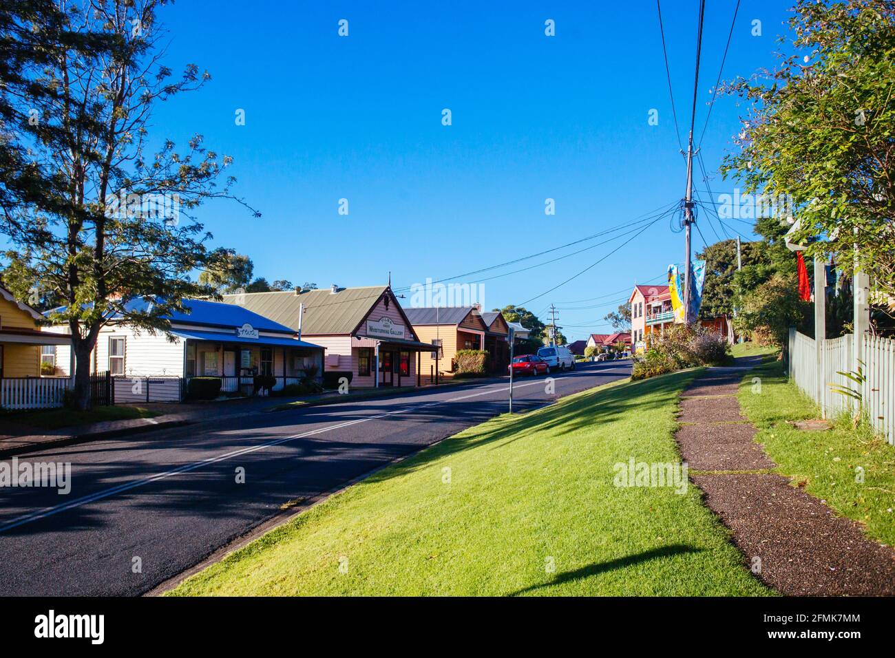 Historic Central Tilba in Australia Stock Photo - Alamy