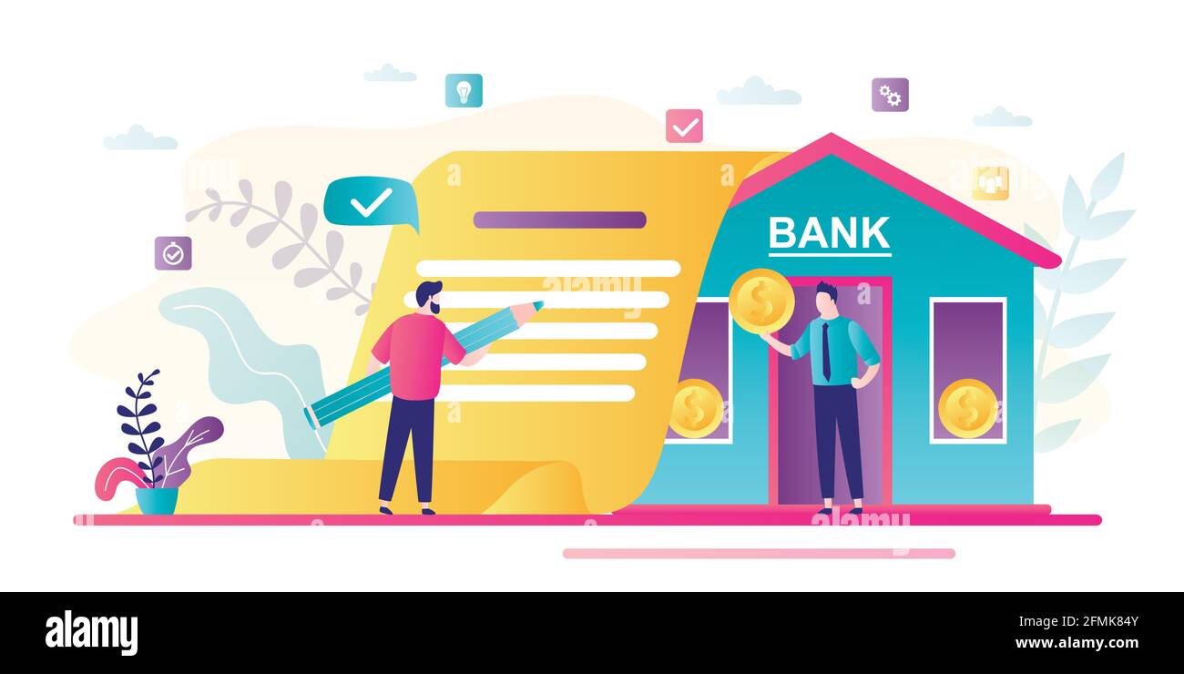 Real estate transaction process Cut Out Stock Images & Pictures - Alamy