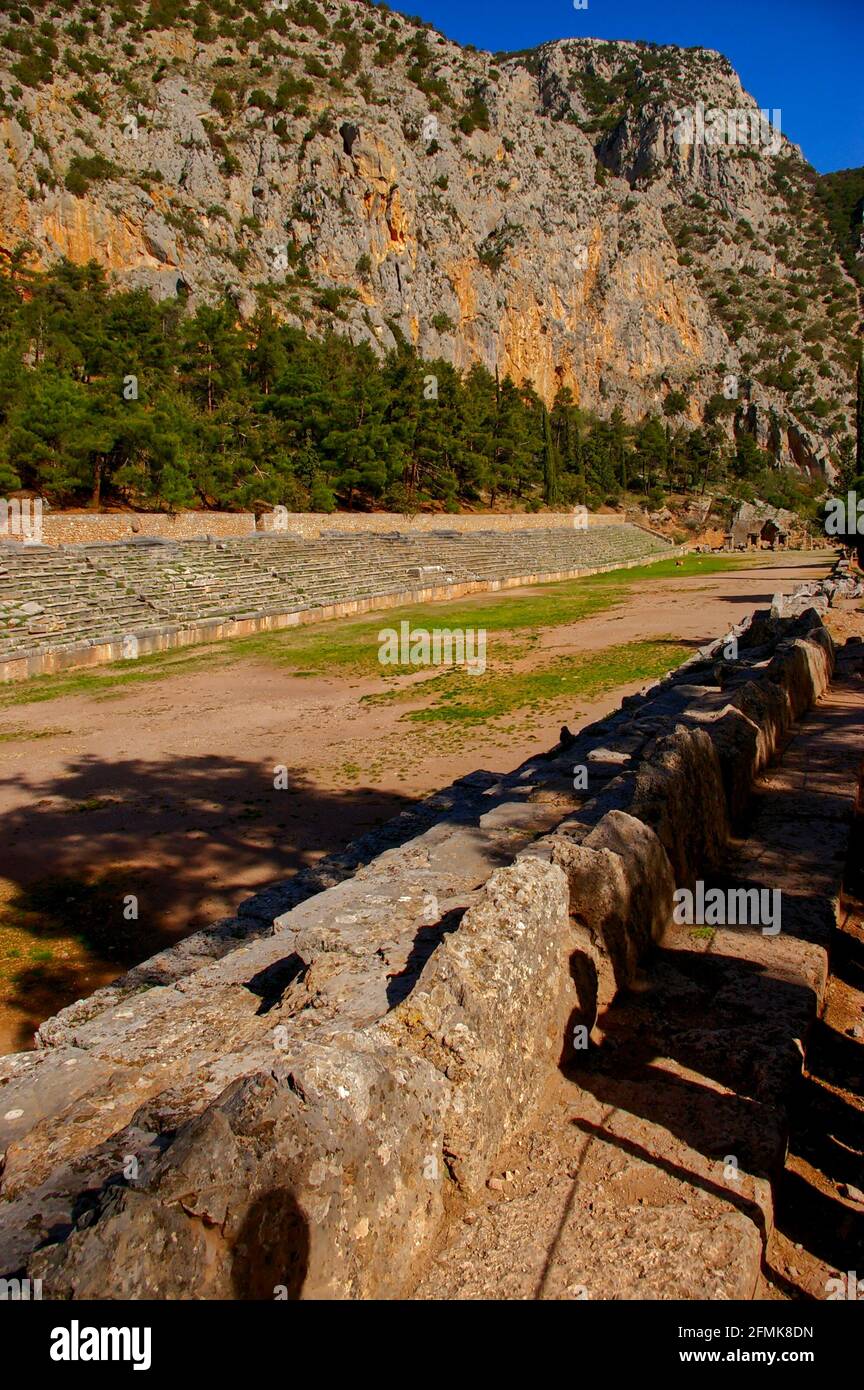 Stadium in delphi hi-res stock photography and images - Alamy