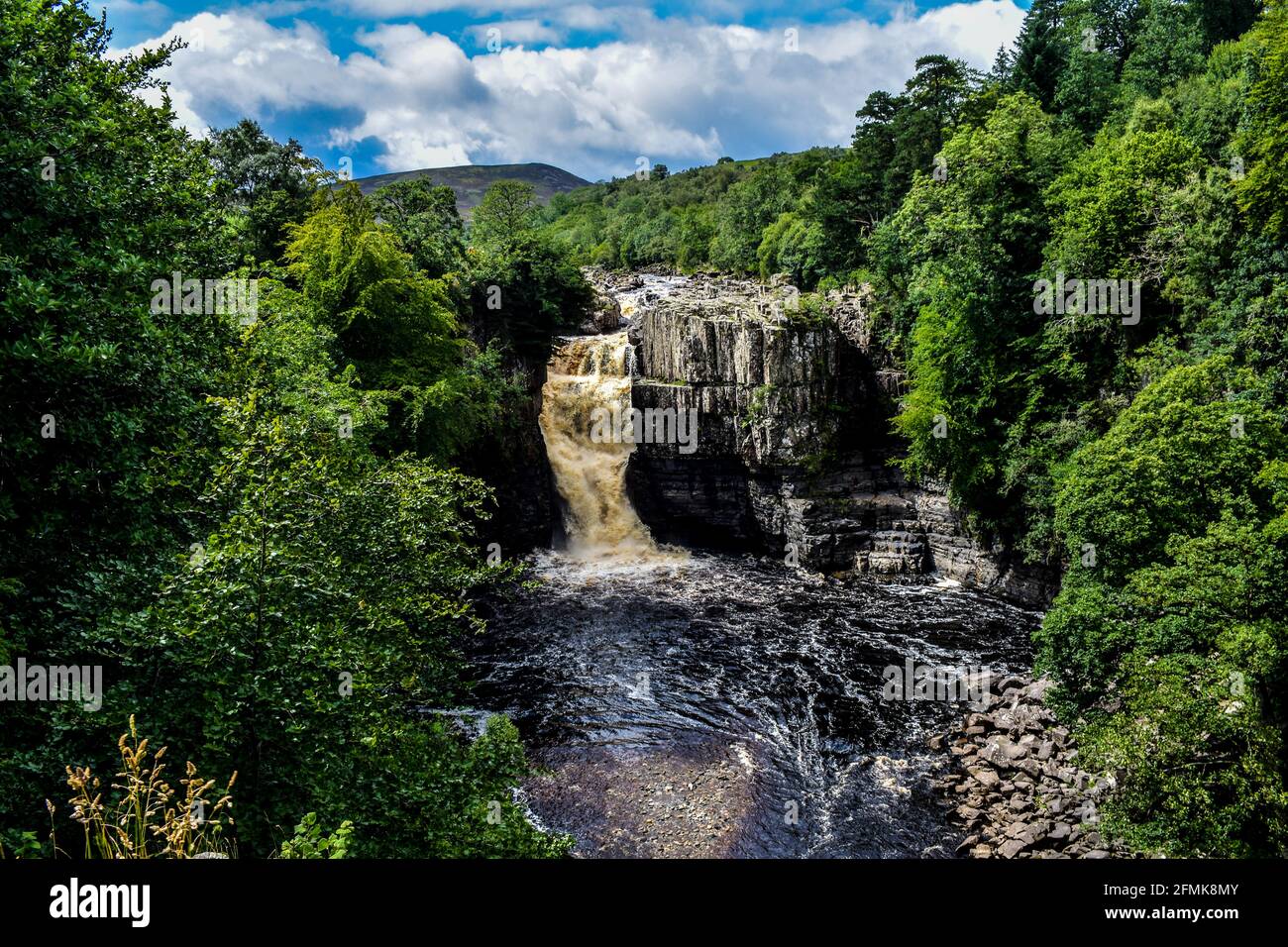 High Force Waterfall Stock Photo - Alamy