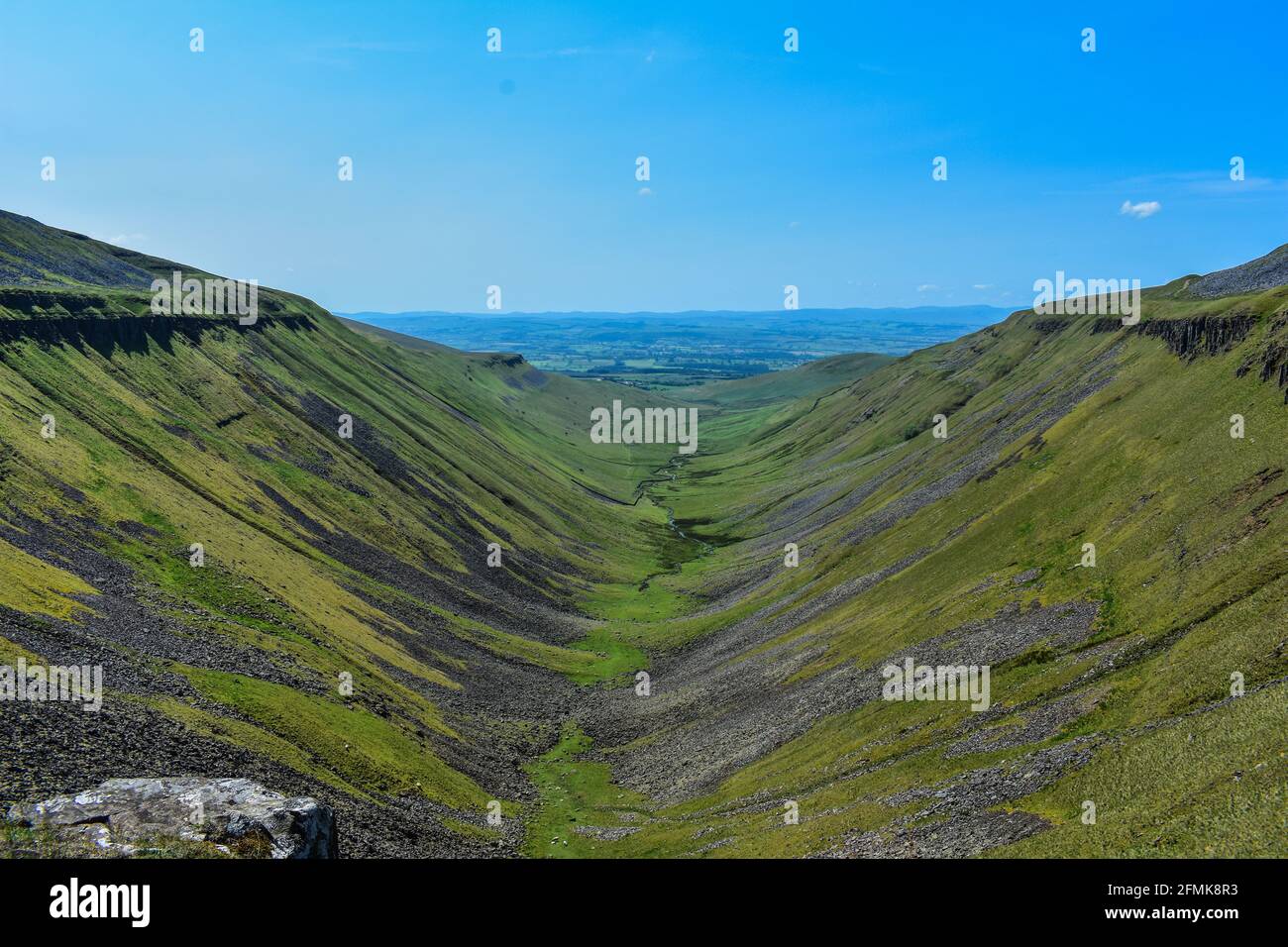 A view from High Cup Nick Stock Photo - Alamy