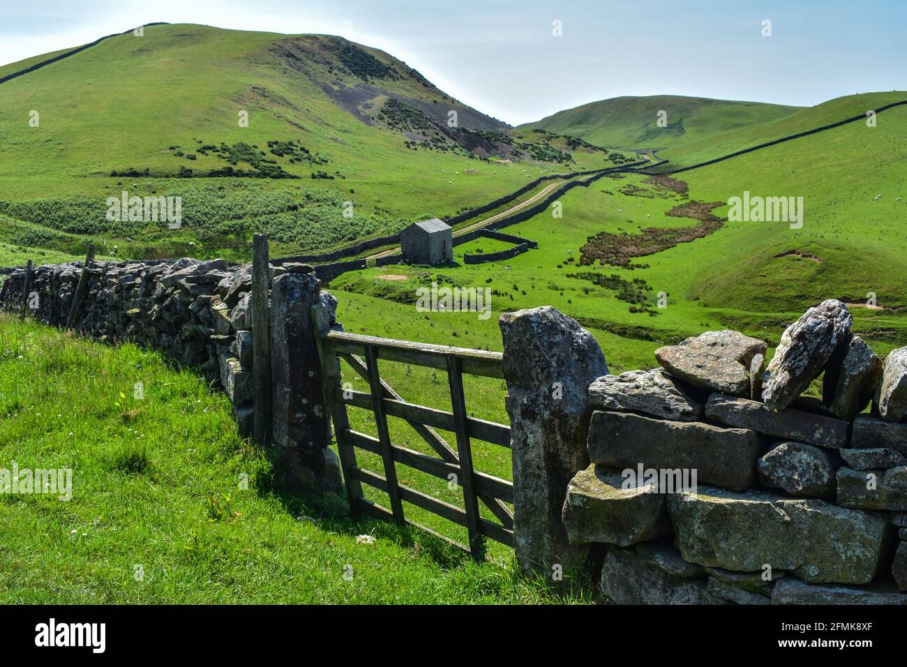 A Walk to High Cup Nick Stock Photo - Alamy