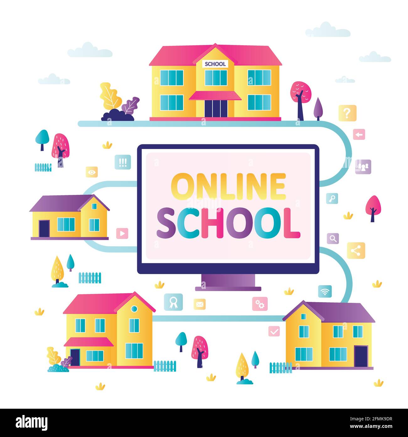 Online school in every house. Accessibility of e-learning and ...