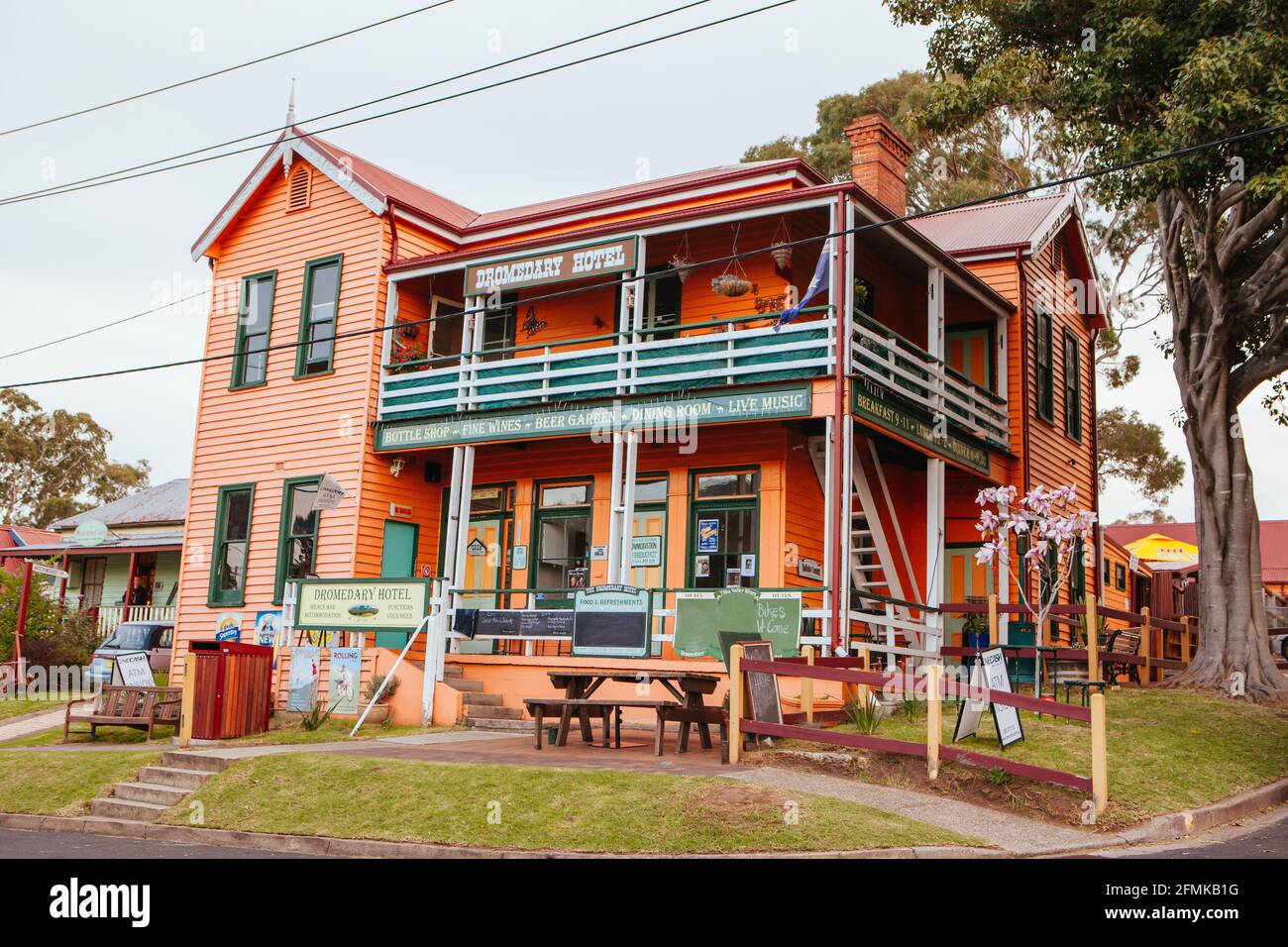 Historic Central Tilba in Australia Stock Photo - Alamy