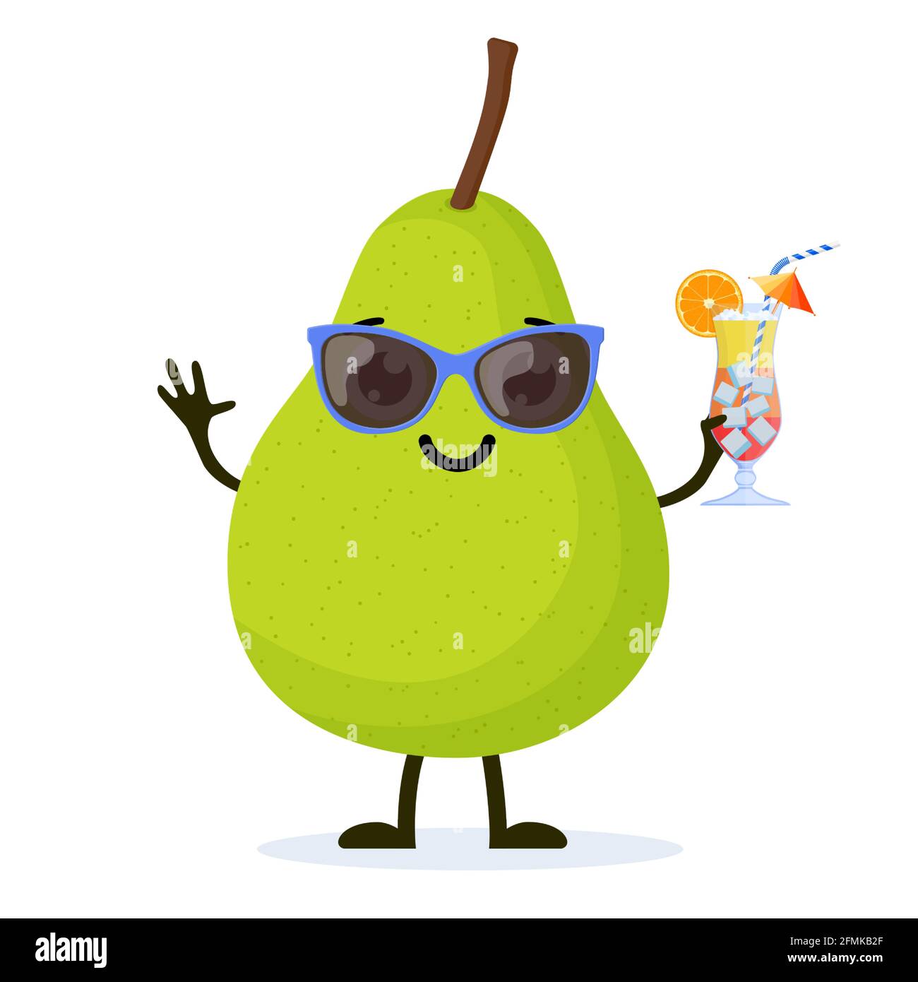 Pear character hi-res stock photography and images - Alamy