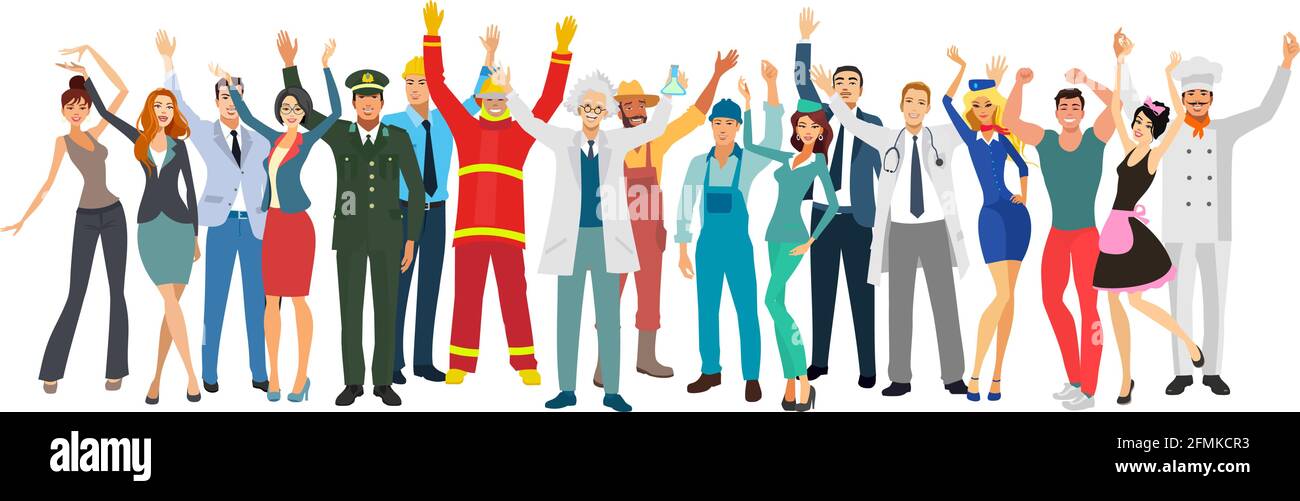 International Labor Day. Laborer characters isolated vector ...