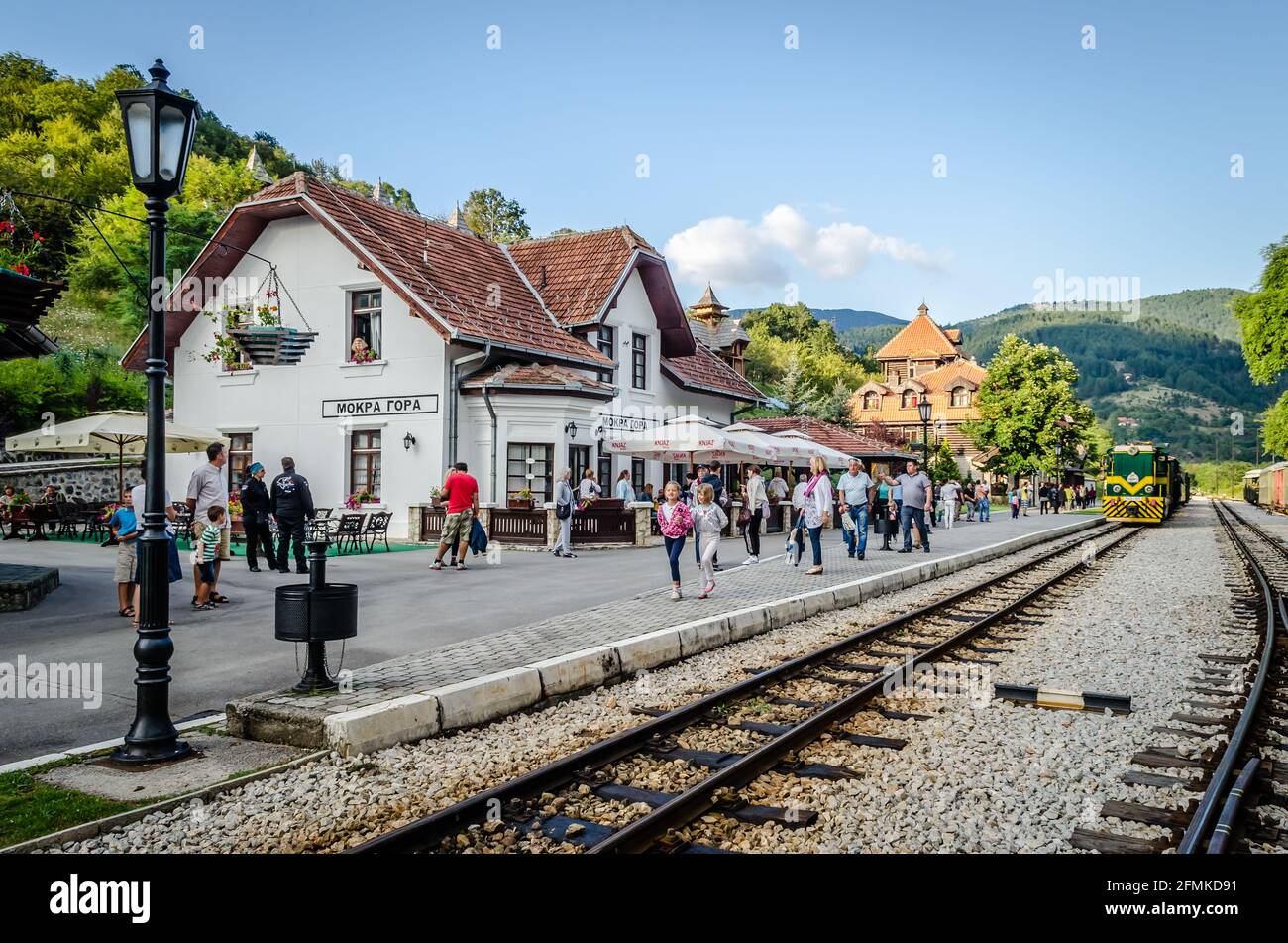Visegrad, Bosnia, August 16, - Bosnia and Herzegovina, 2014: Shargan ...