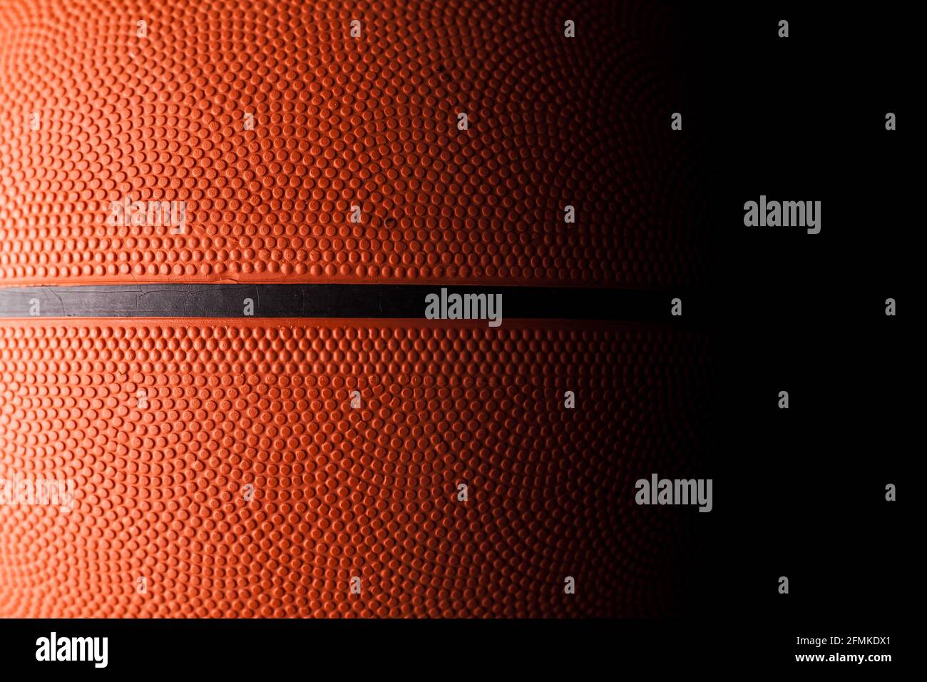 Basketball rubber orange ball close-up texture background Stock Photo ...