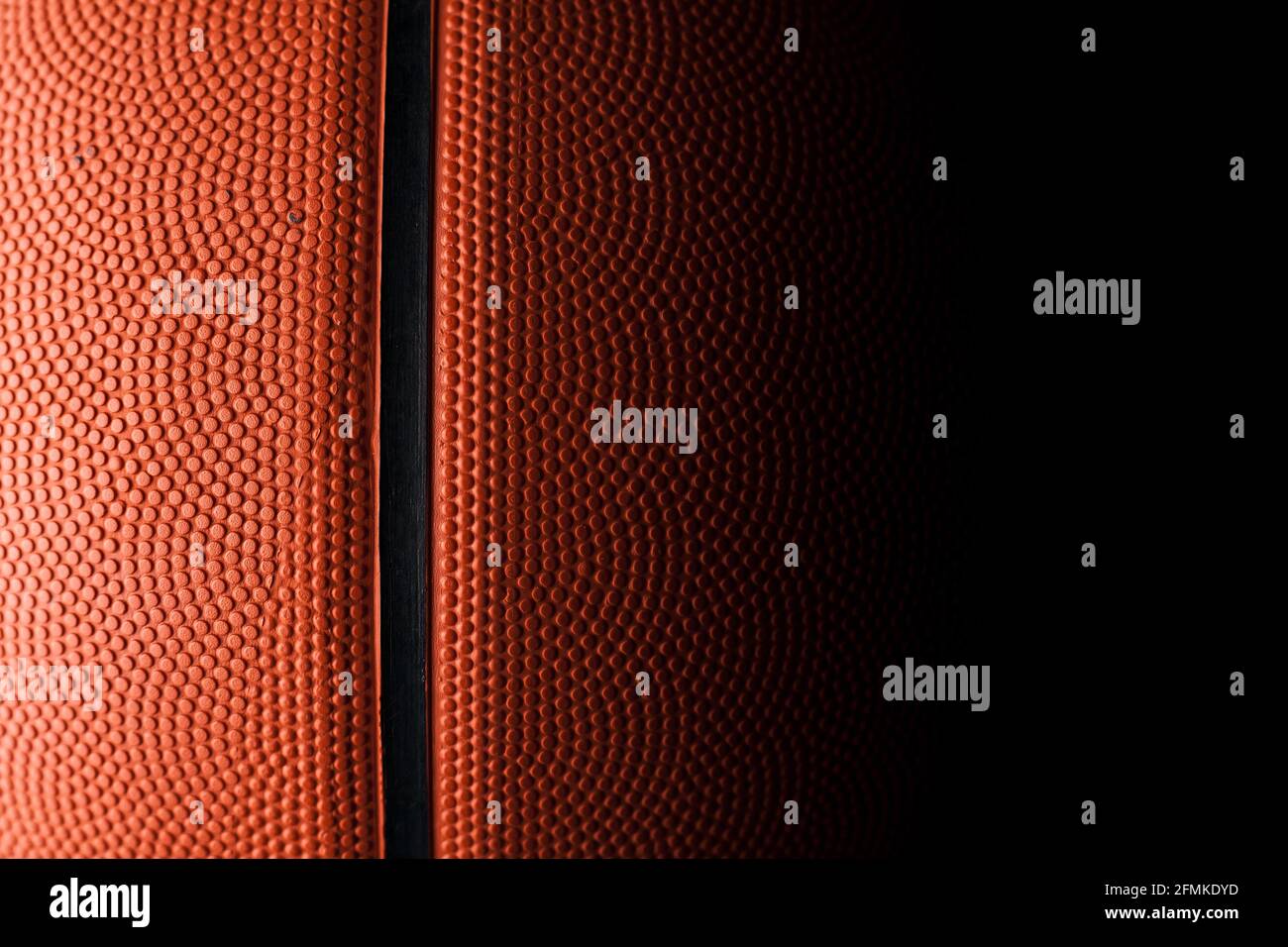 Basketball rubber orange ball close-up texture background Stock Photo ...