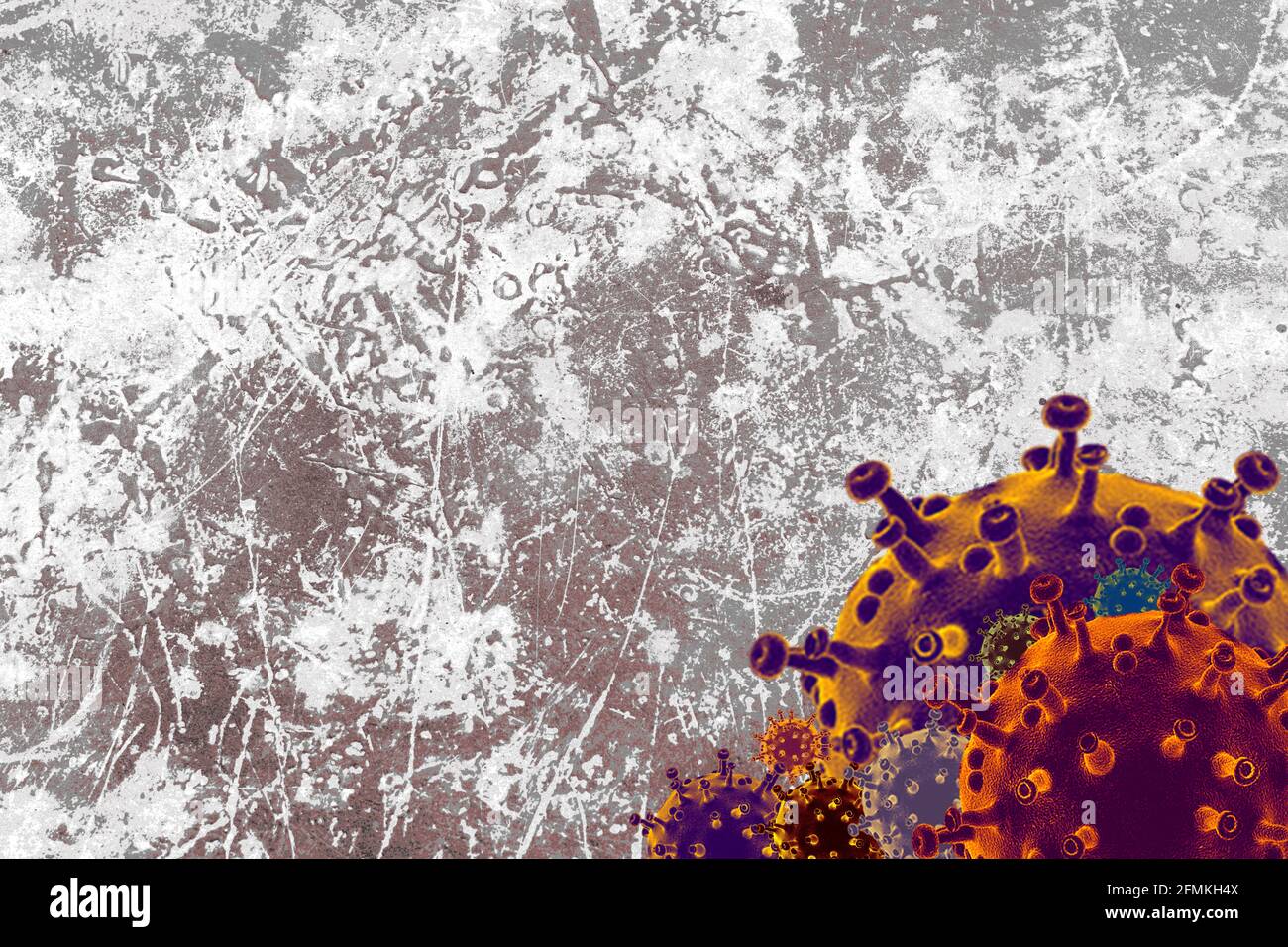 COVID-19 Coronavirus disease outbreak background. Stop spreading Corona ...