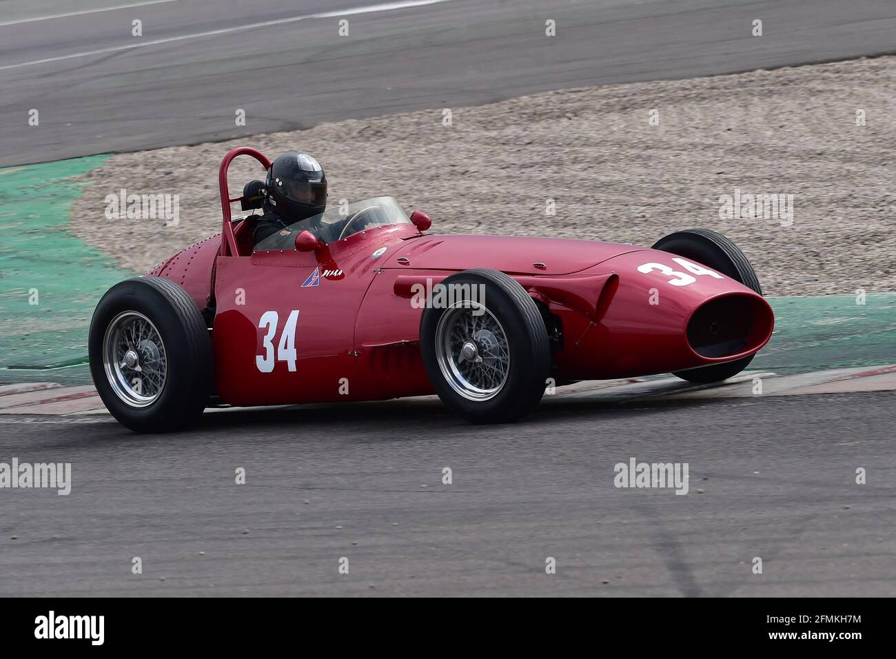 John Spiers, Maserati 250F, Historic Grand Prix Cars Association, Pre ...