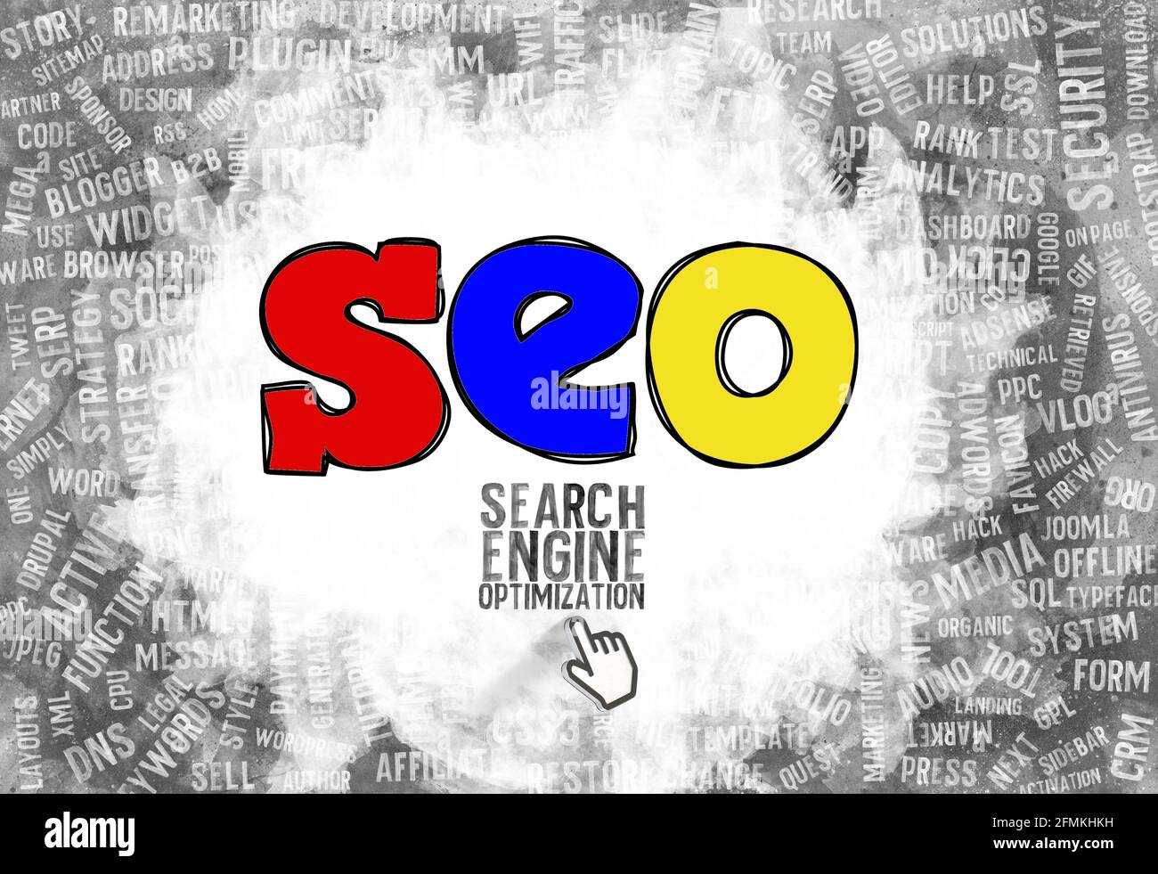SEO, Search Engine Optimization Stock Photo - Alamy