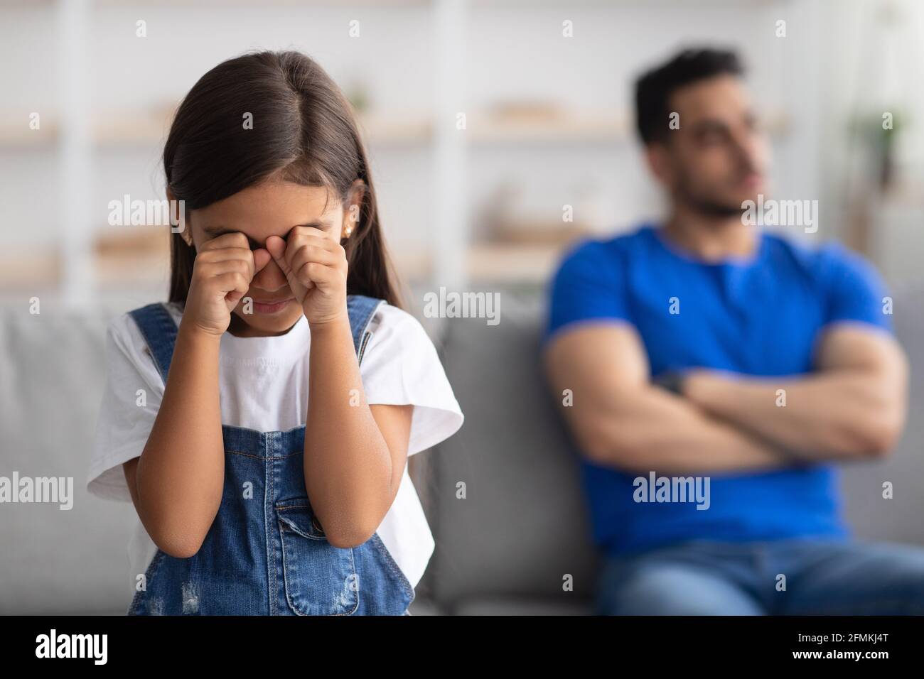Girl wiping tears hi-res stock photography and images - Alamy