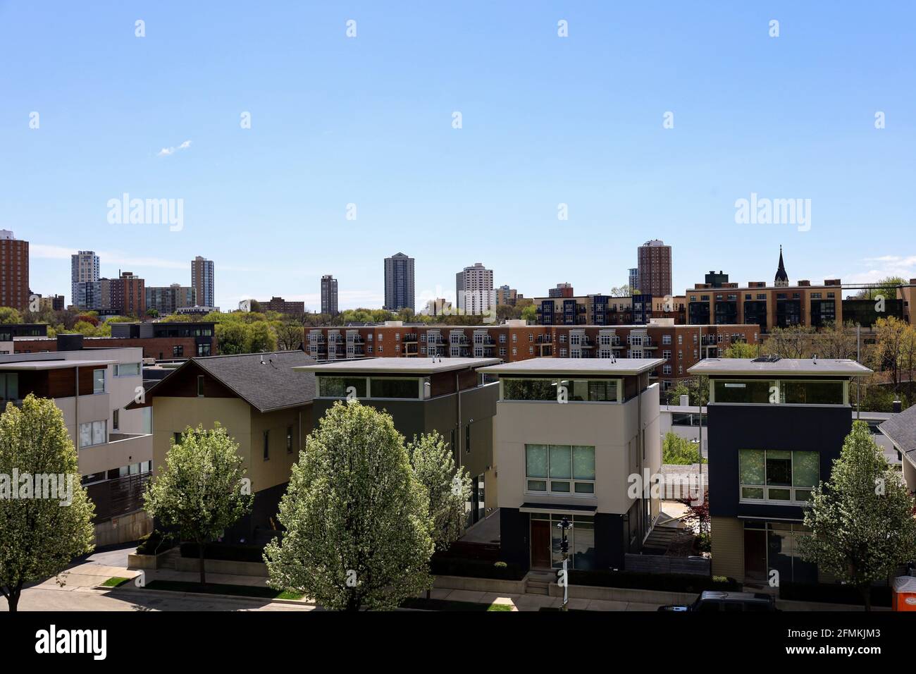 Urban Living Milwaukee Stock Photo - Alamy
