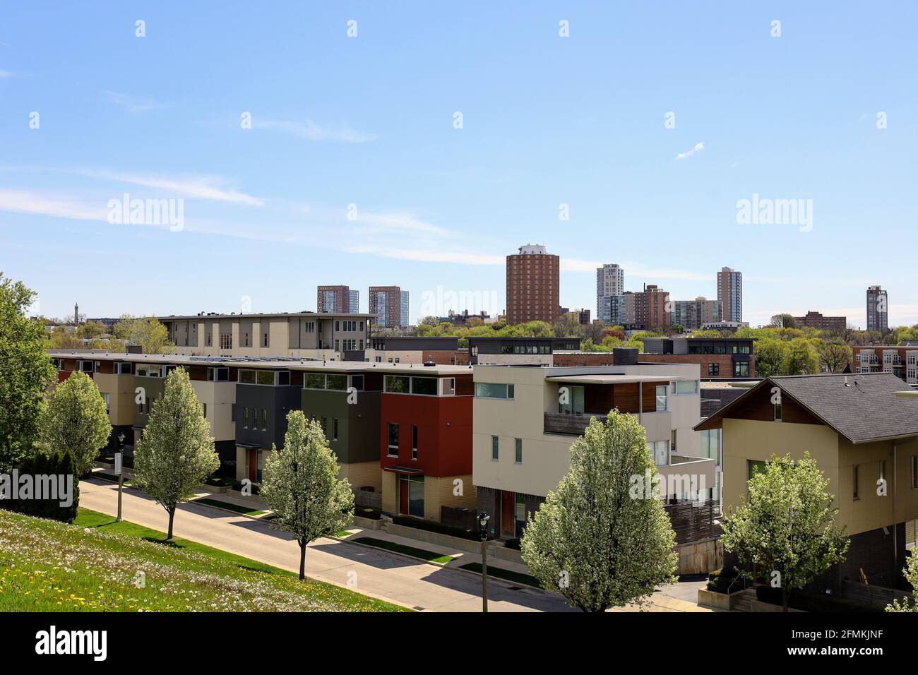 Urban Living Milwaukee Stock Photo - Alamy