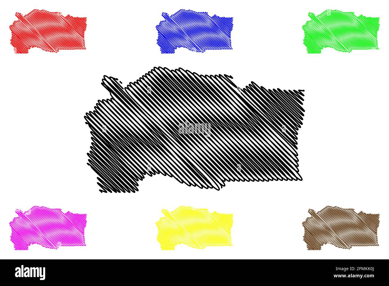 Linn County, Oregon State (U.S. county, United States of America, USA ...