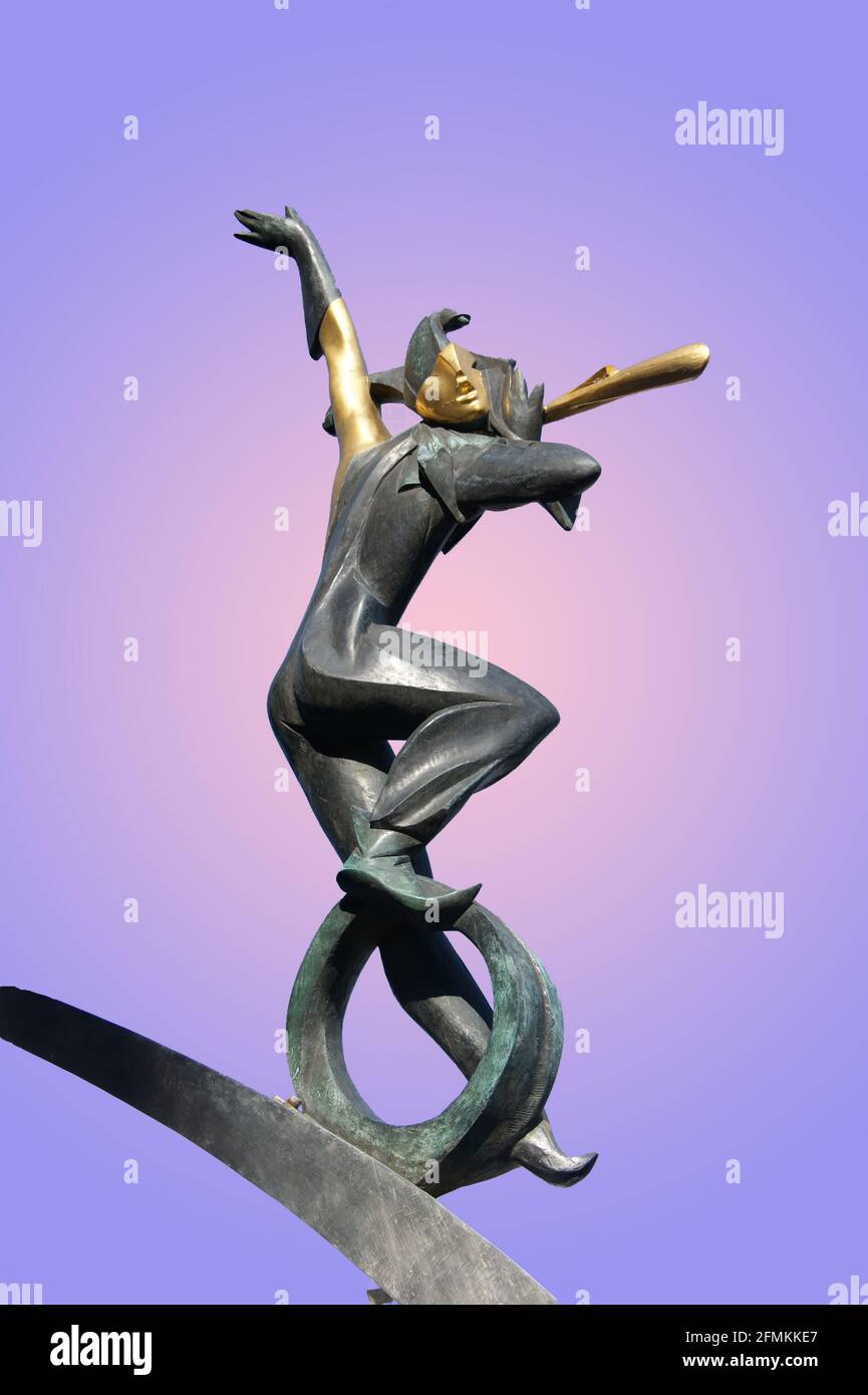 Harlequin,mute character in traditional pantomime, often a clever ...