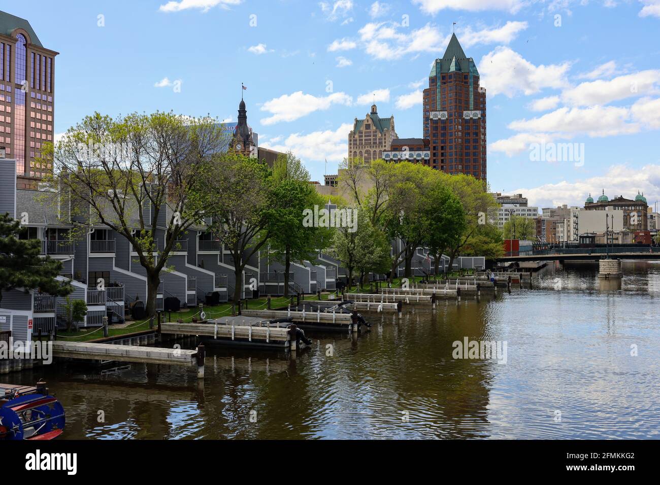 Urban Living Milwaukee Stock Photo - Alamy