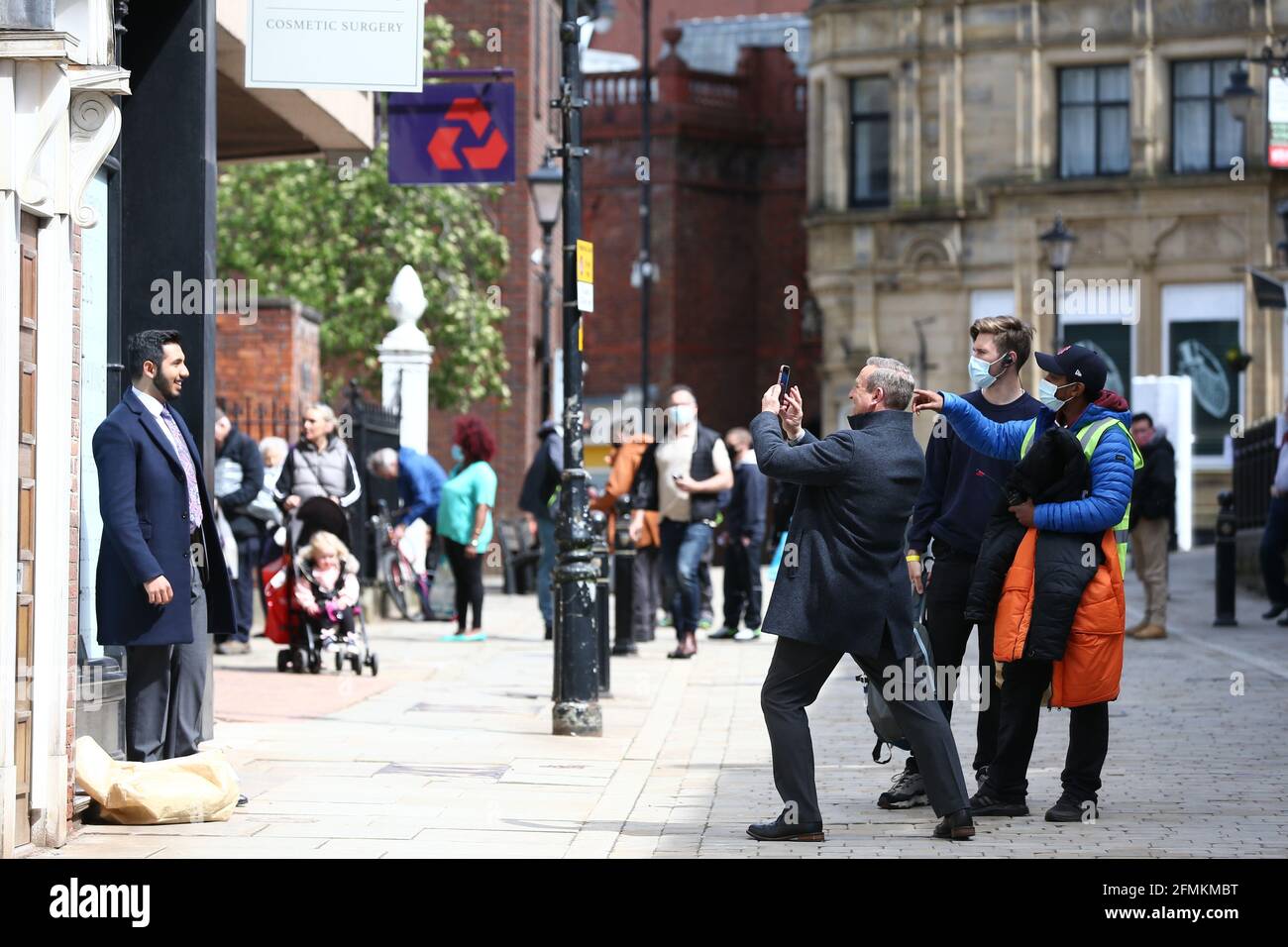 Stockport, UK. 10th May, 2021. Michael Nardone, who plays D.I Neil ...