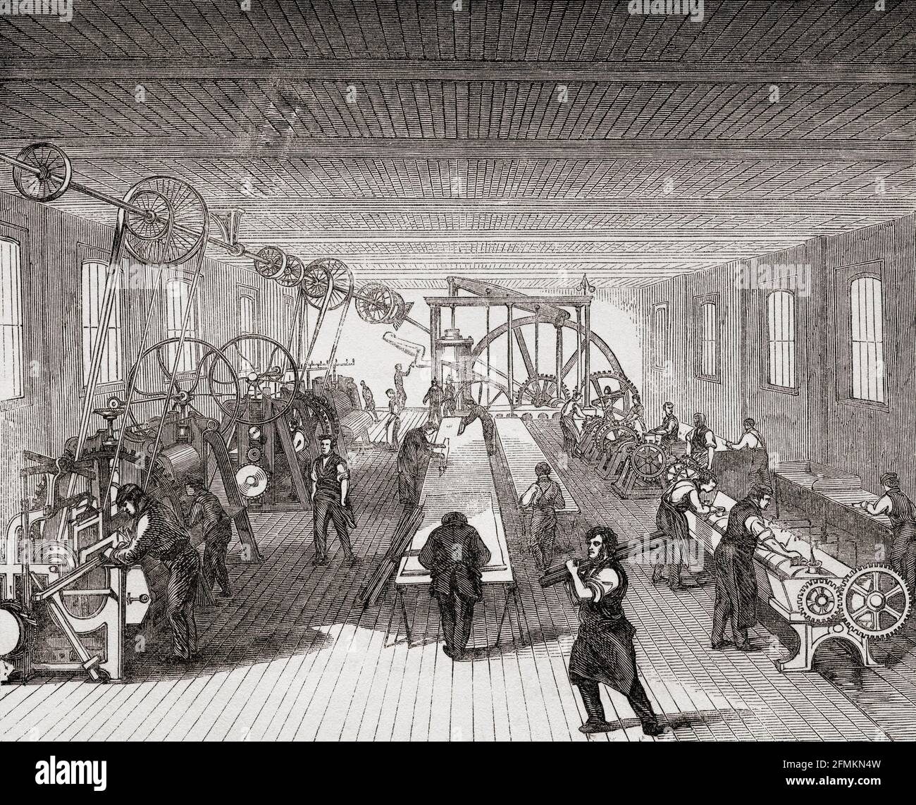 Industrial revolution england textiles hi-res stock photography and ...