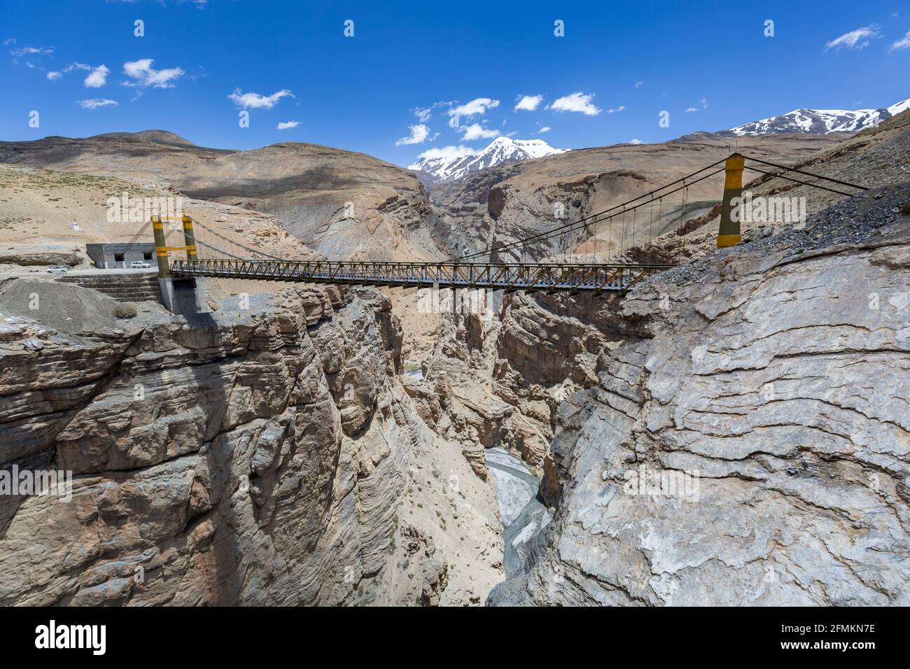 Chicham Bridge, Spiti Stock Photo - Alamy