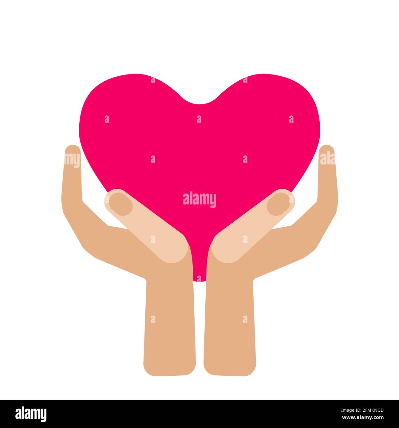 Nurse holding human heart Cut Out Stock Images & Pictures - Alamy