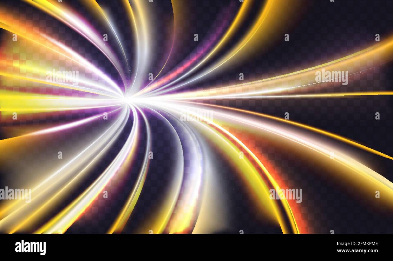 Light glow zoom in Stock Vector Images - Alamy