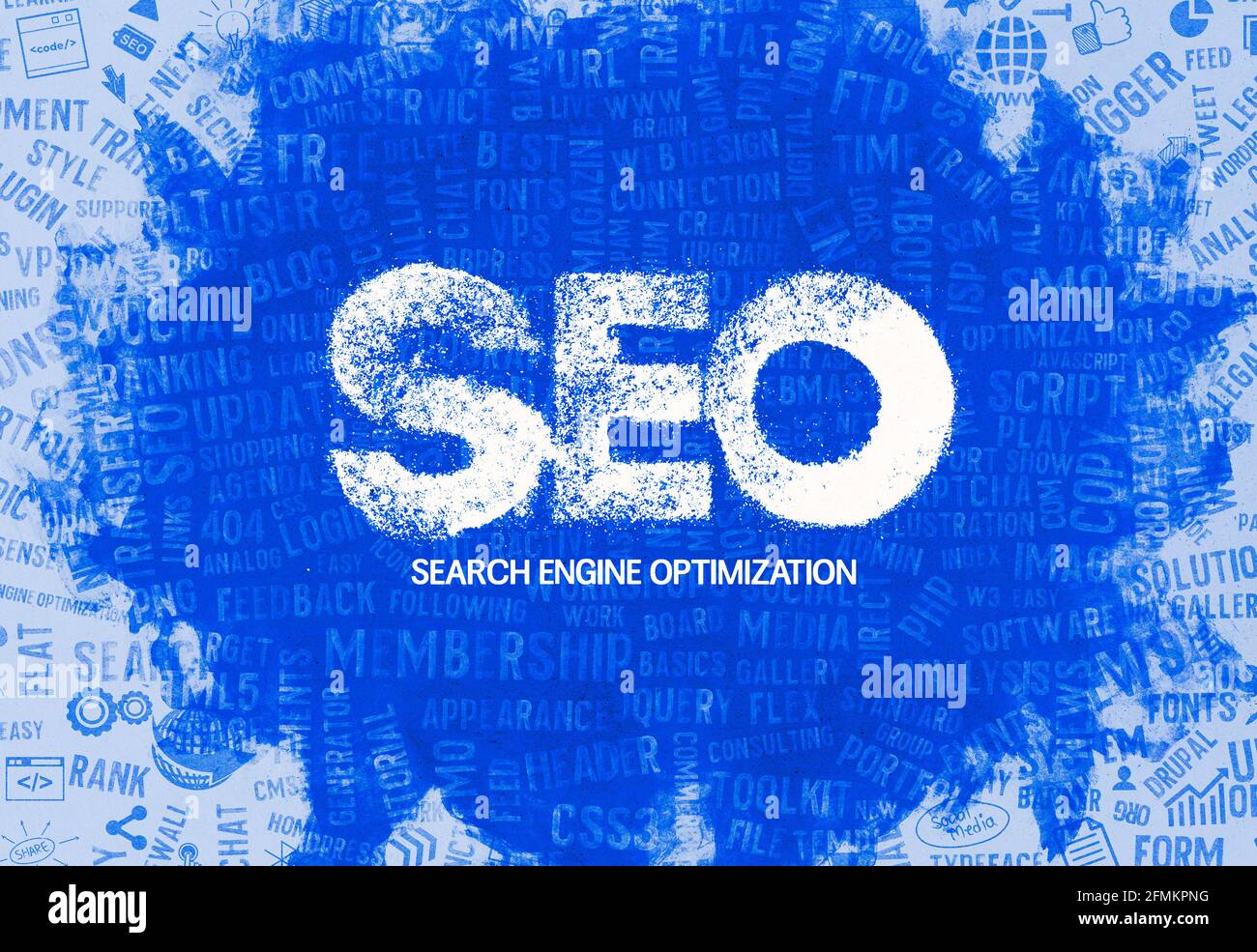 SEO, Search Engine Optimization Stock Photo - Alamy