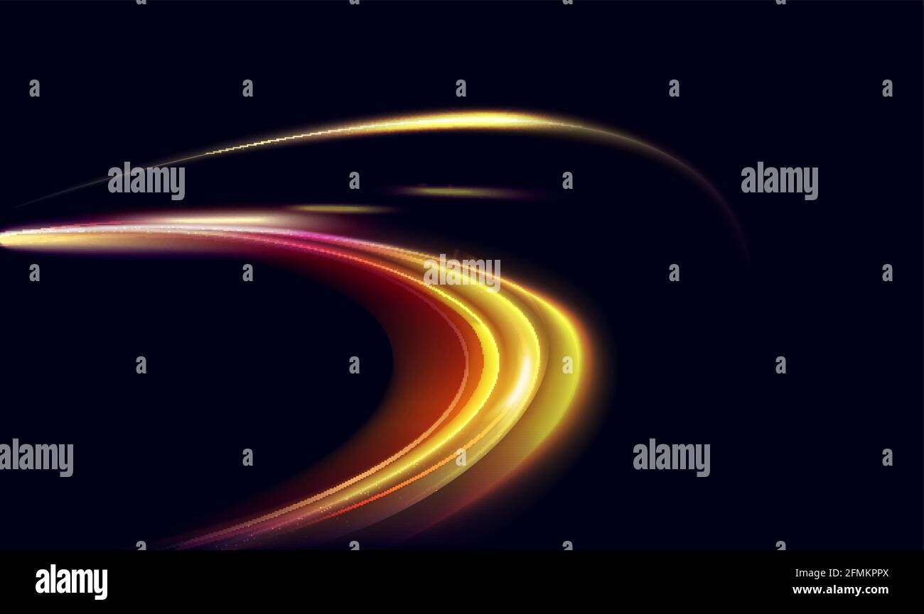 Auto trails Stock Vector Images - Alamy