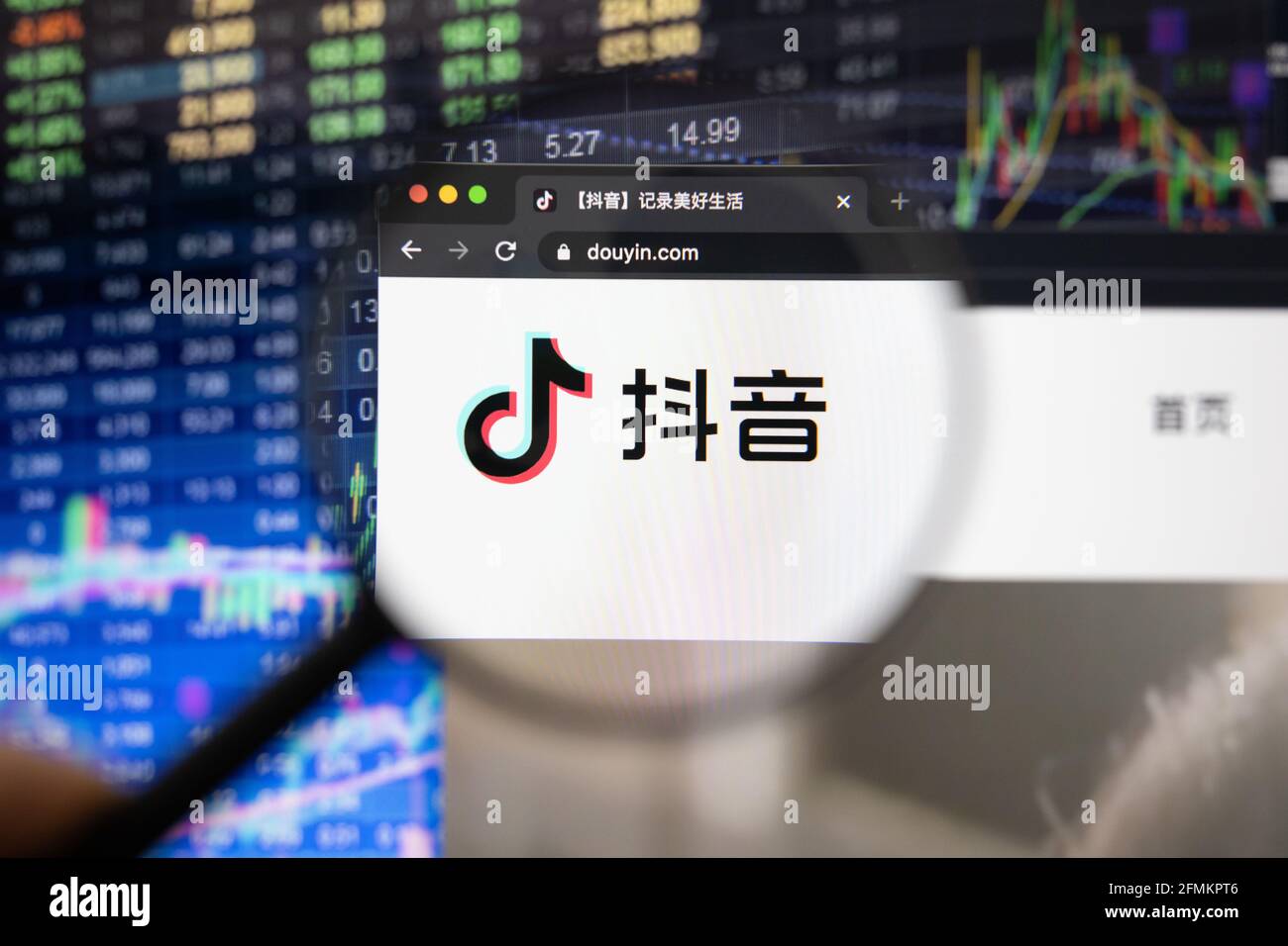 Douyin symbol hi-res stock photography and images - Alamy