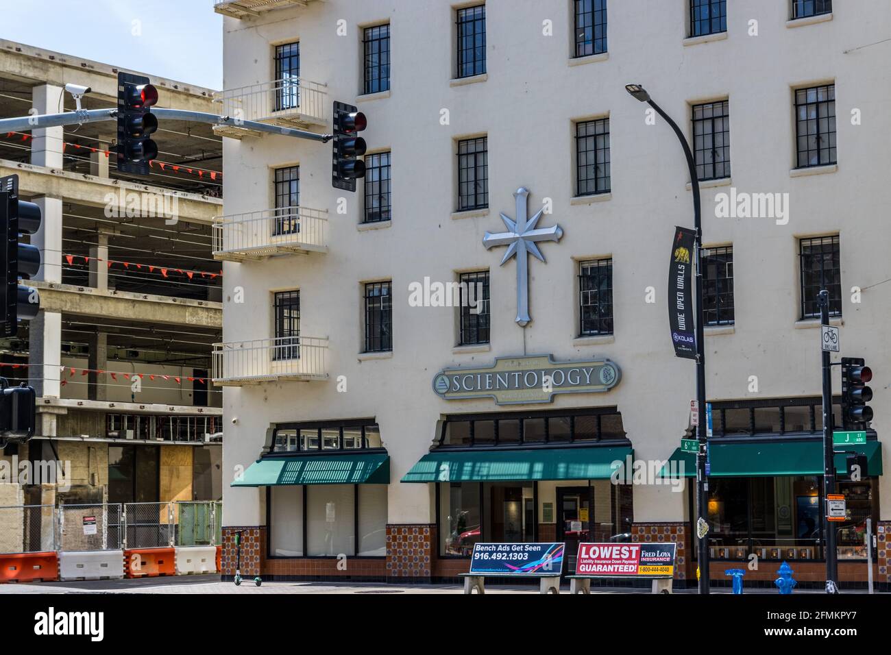 Scientology building in Sacramento California USA Stock Photo - Alamy