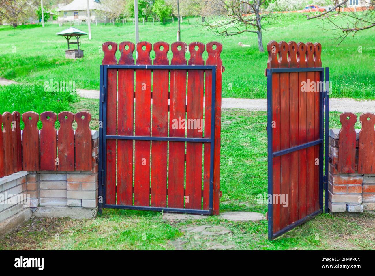Traditional Swedish Fence High Resolution Stock Photography and Images ...