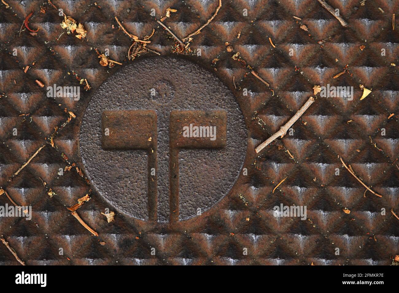 Telephone Manhole Cover High Resolution Stock Photography and Images ...