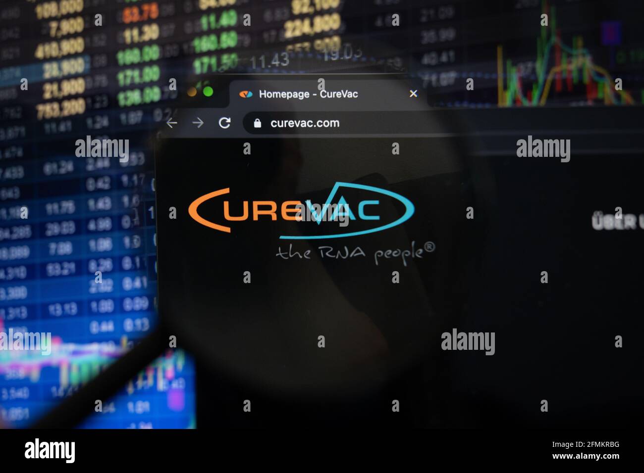 Curevac company logo hi-res stock photography and images - Alamy