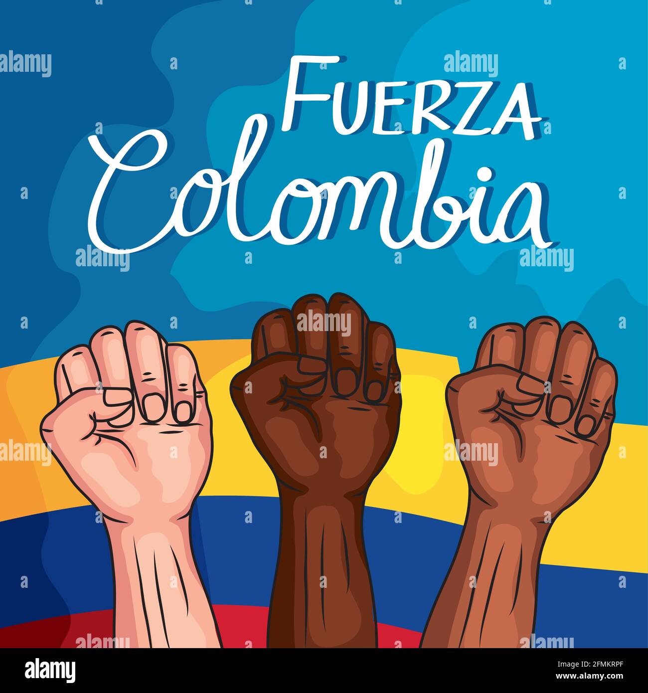 Colombians emblem Stock Vector Images - Alamy