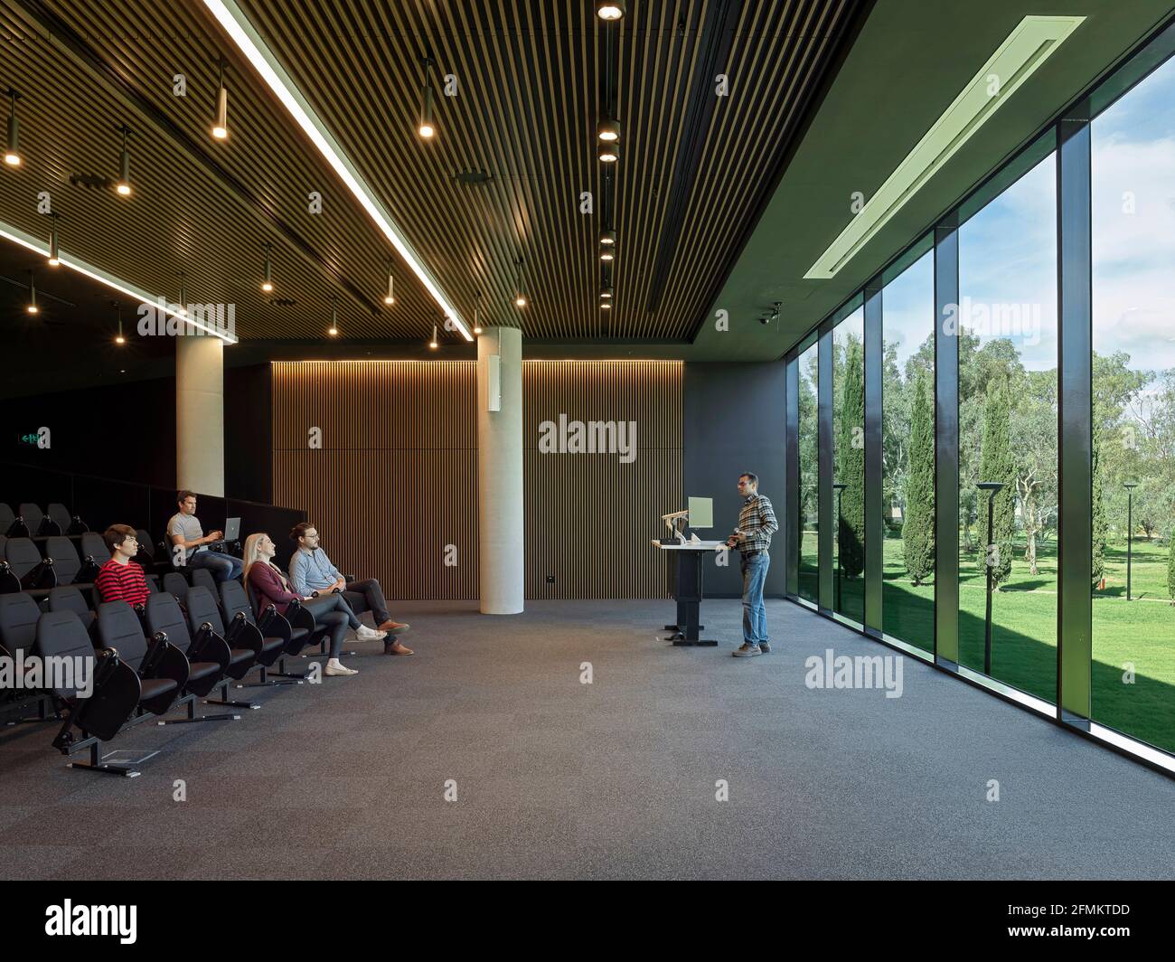 Lecture theatre. ANU Research School of Social Sciences, Canberra ...
