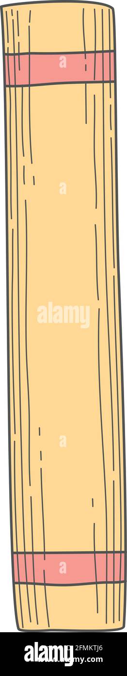 Old historical book in hardbacks with bookmarks isolated on white background. Pile of ancient ...