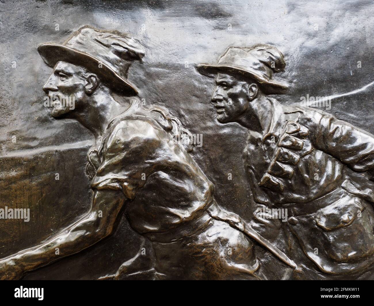 Camel Corps Memorial Stock Photo - Alamy