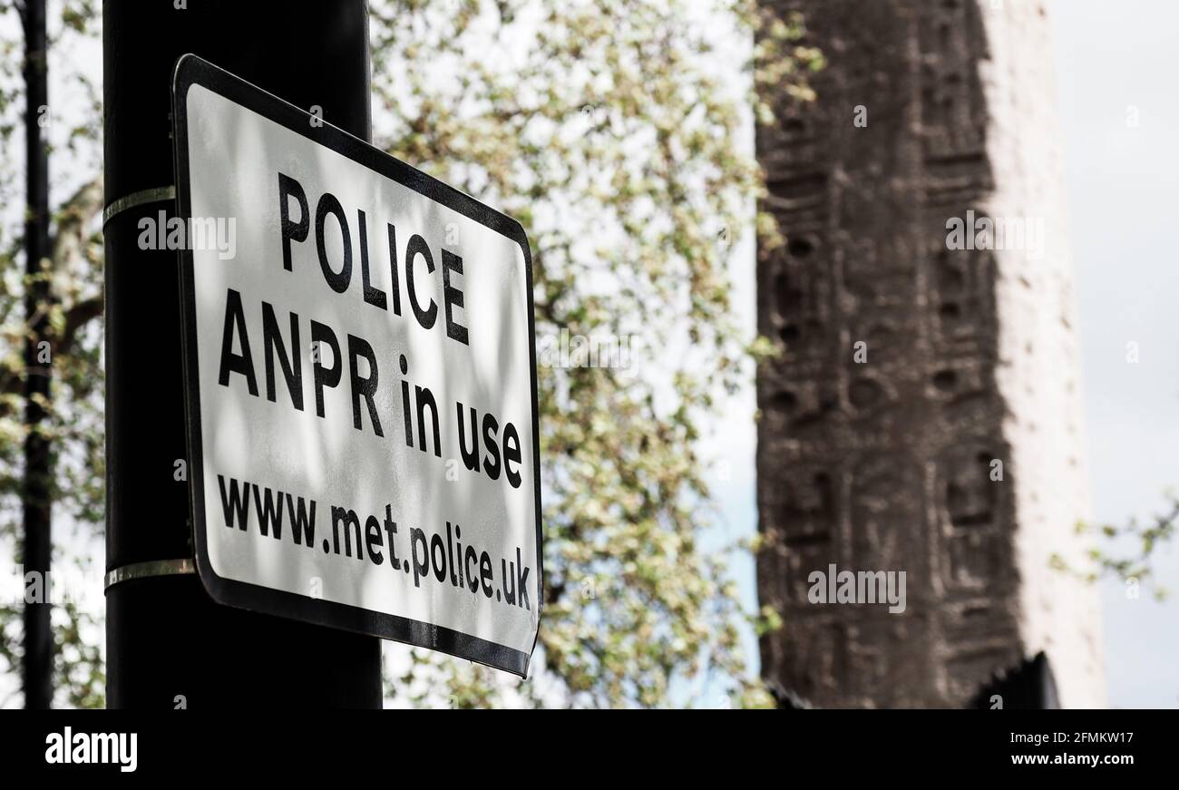 Anpr sign hi-res stock photography and images - Alamy