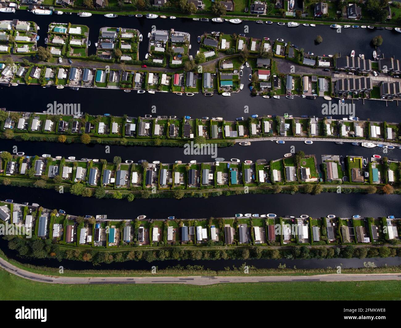 Birds eye view dutch houses hi-res stock photography and images - Alamy