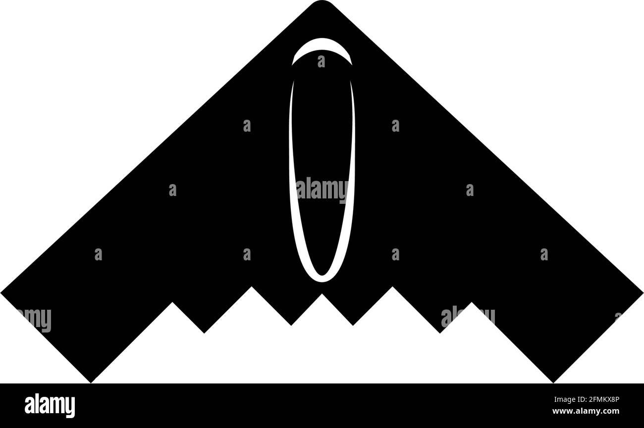 Stealth jet fighter Stock Vector Images - Alamy