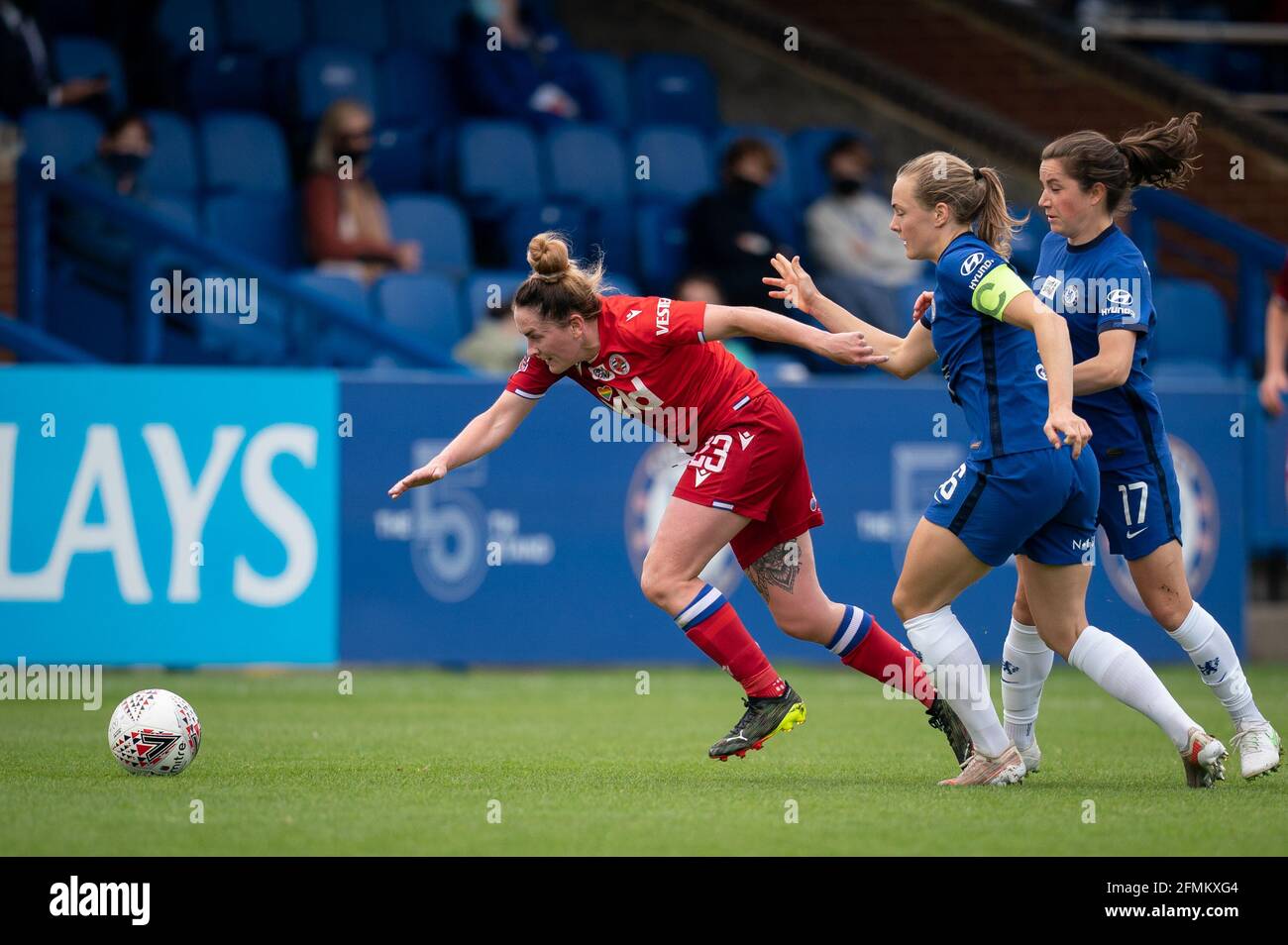 Kingston, UK. 09th May, 2021. Rachel Rowe of Reading women moves from ...