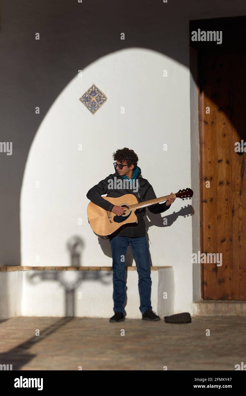 singer, performer, guitarist, lessons, guitar, young, caucasian ...