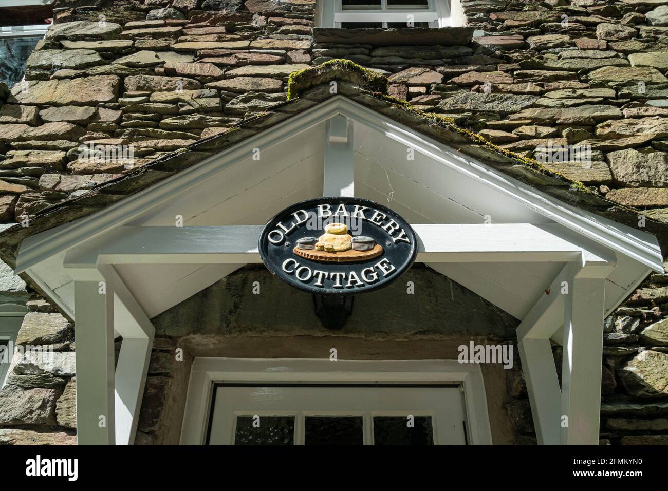 Lake district sign cottage hi-res stock photography and images - Alamy