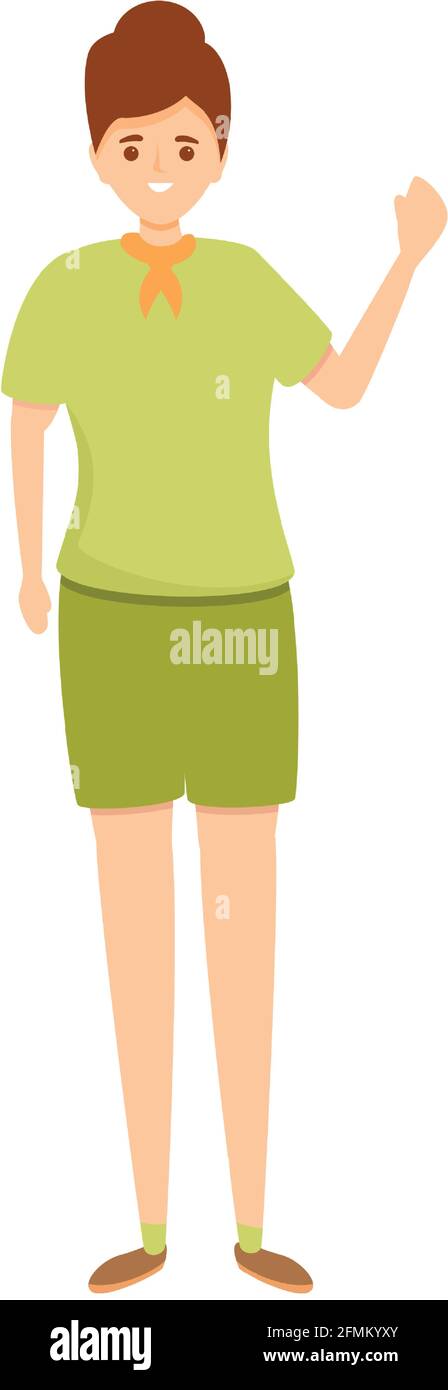 Scouting teacher icon. Cartoon of Scouting teacher vector icon for web ...